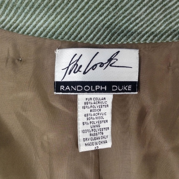 Vintage | Jackets & Coats | Vtg Randolph Duke The Look Reversible ...
